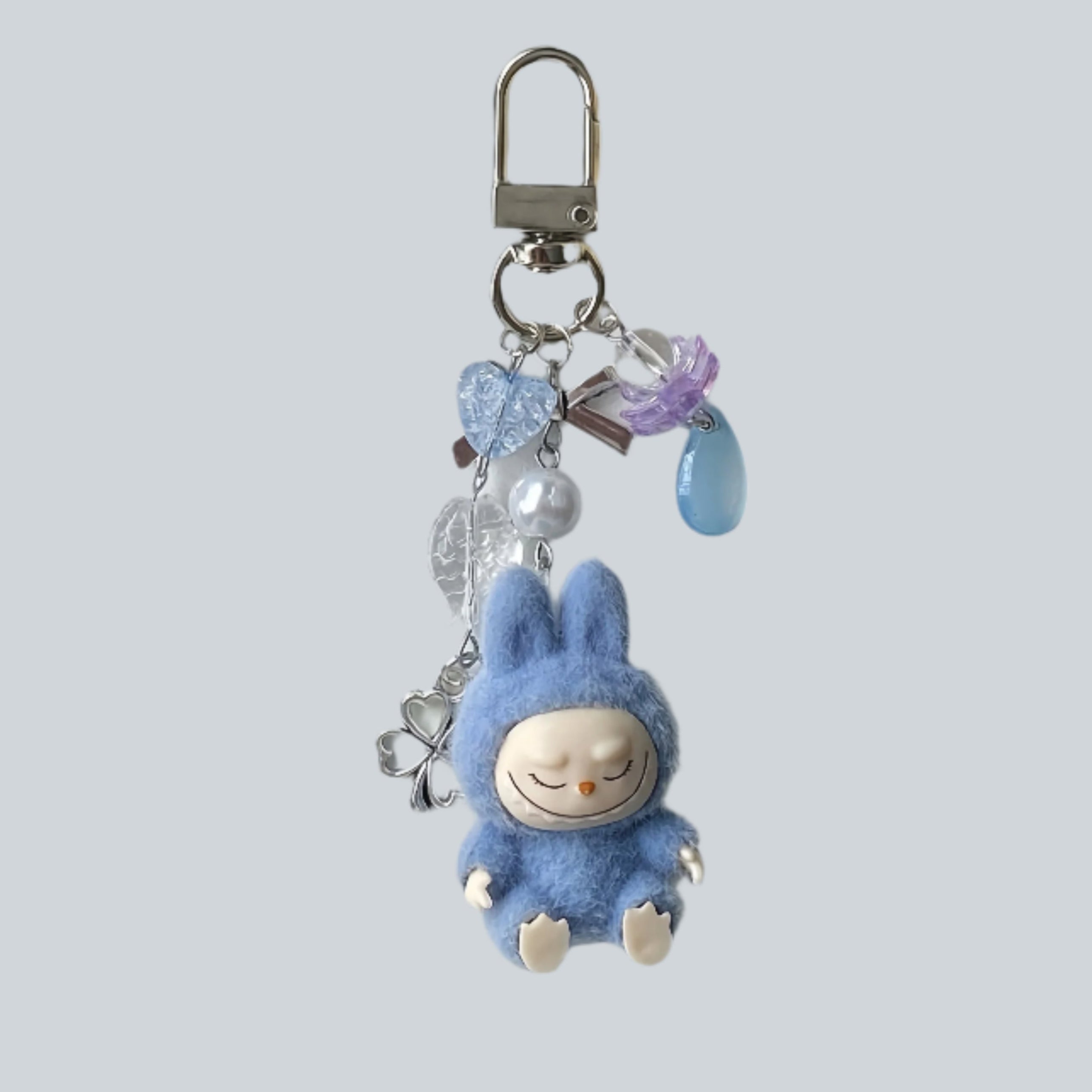 Blue Labubu Bag Charm – GEMBAR